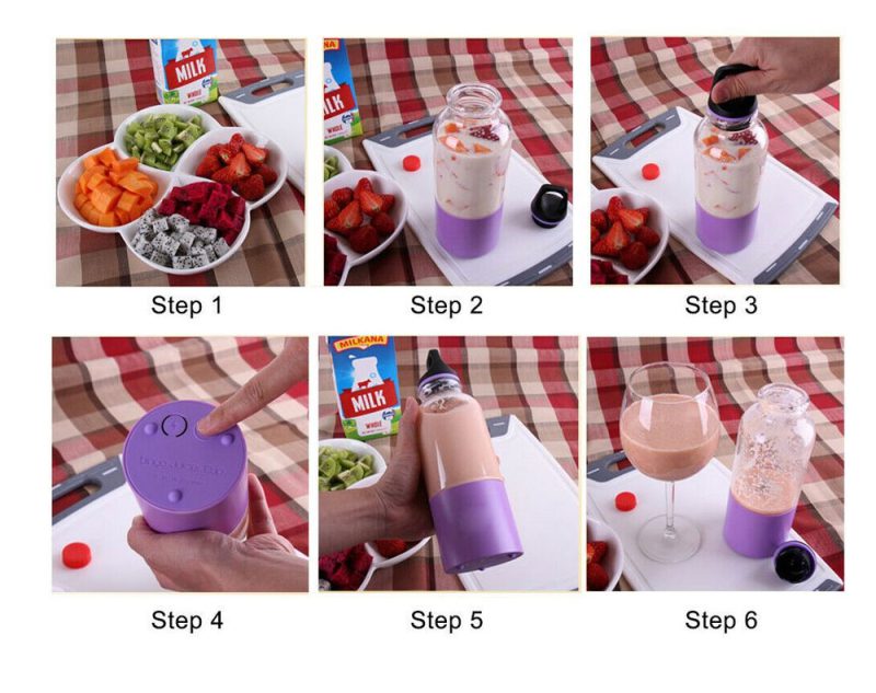 500ml USB Portable Blender - NZ HUB