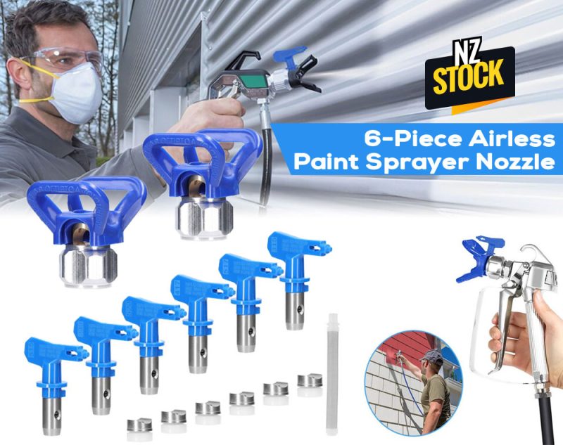 Airless Paint Sprayer Nozzles - NZ HUB